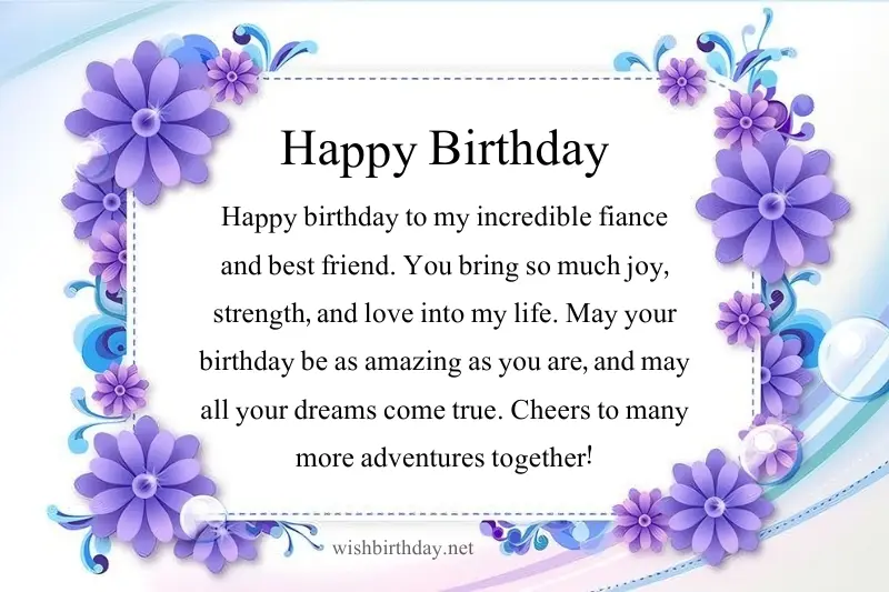 Birthday Wishes For Fiance 2023 - Wish Birthday In Romantic Way